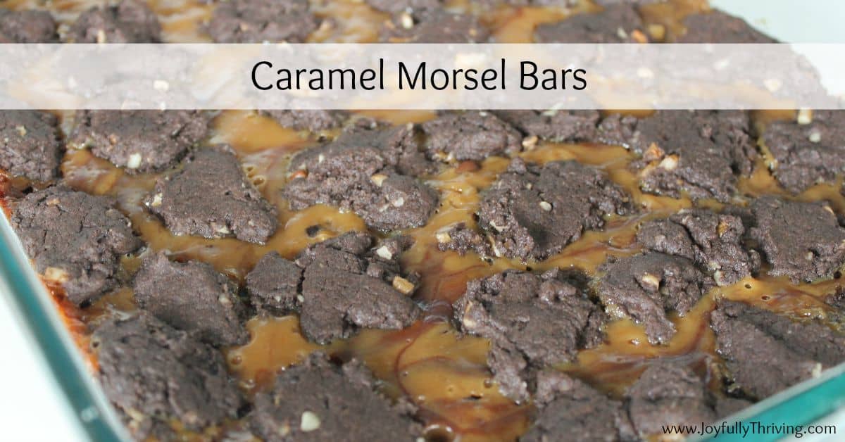 Caramel Morsel Bars