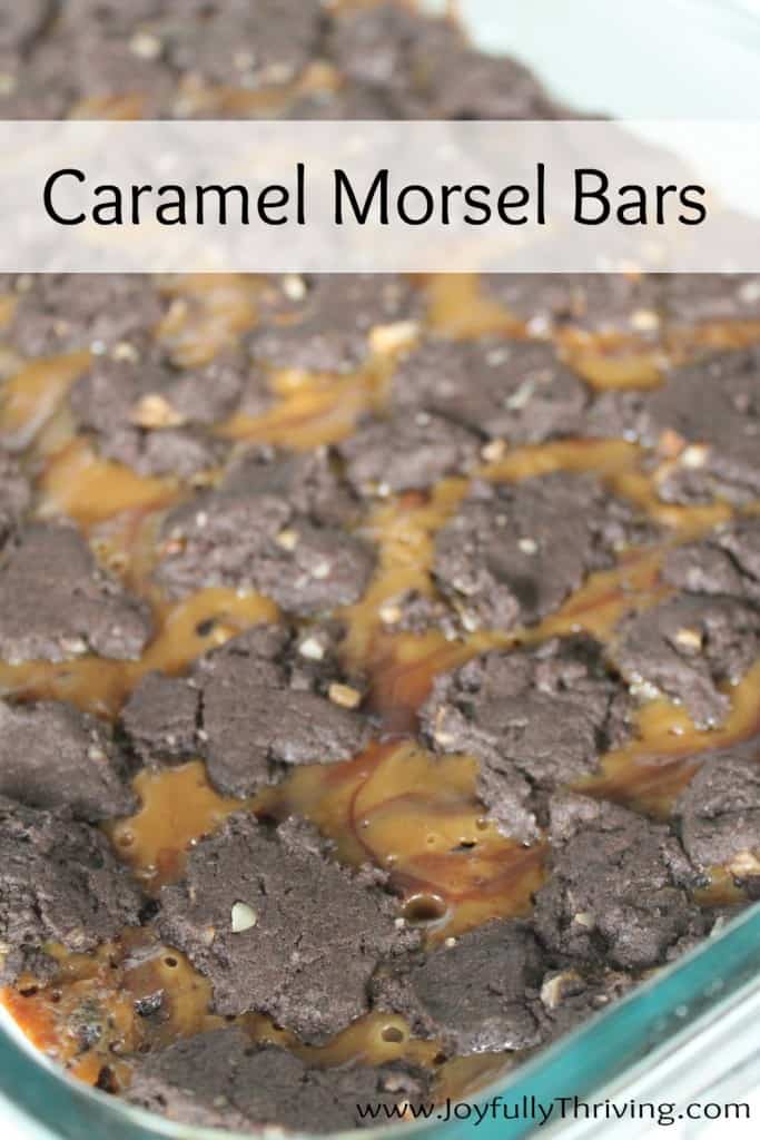 Caramel Morsel Bars