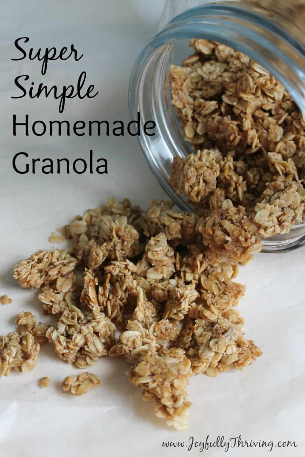 How to Make Homemade Granola with Chunks | Easy Granola Recipe