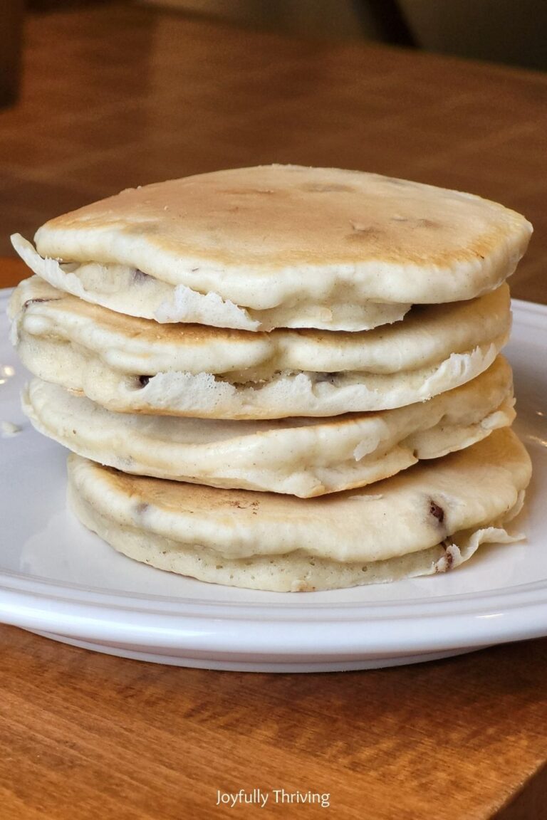 Easy Thick Pancake Recipe with Oil